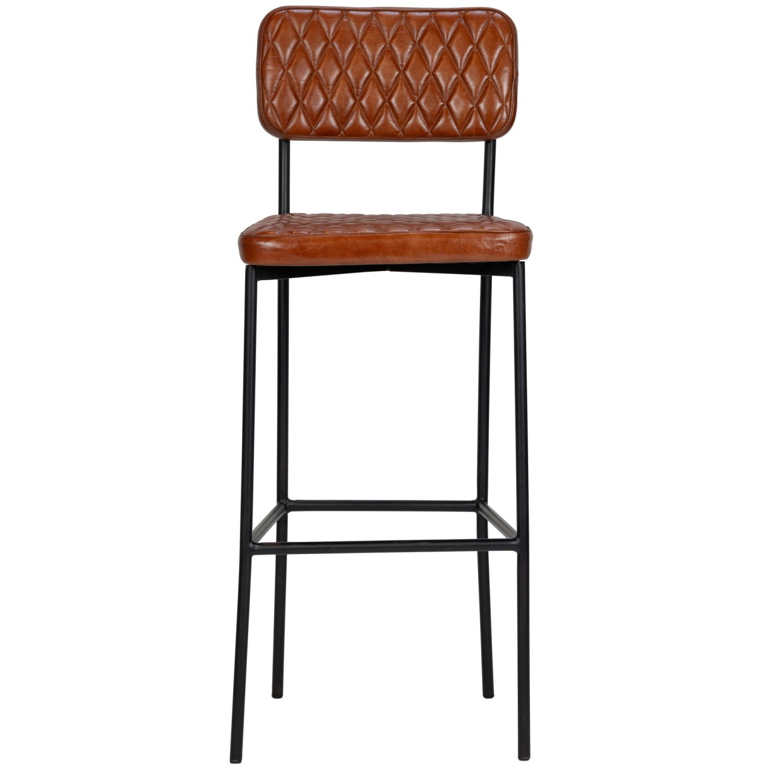 Jade Barhocker - Cognac Leder | Kaja Gastronomie